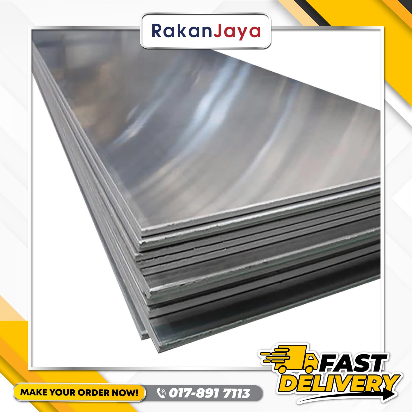 ALUMINIUM PLATE (4FT X 8FT) – Rakan Jaya Hardware