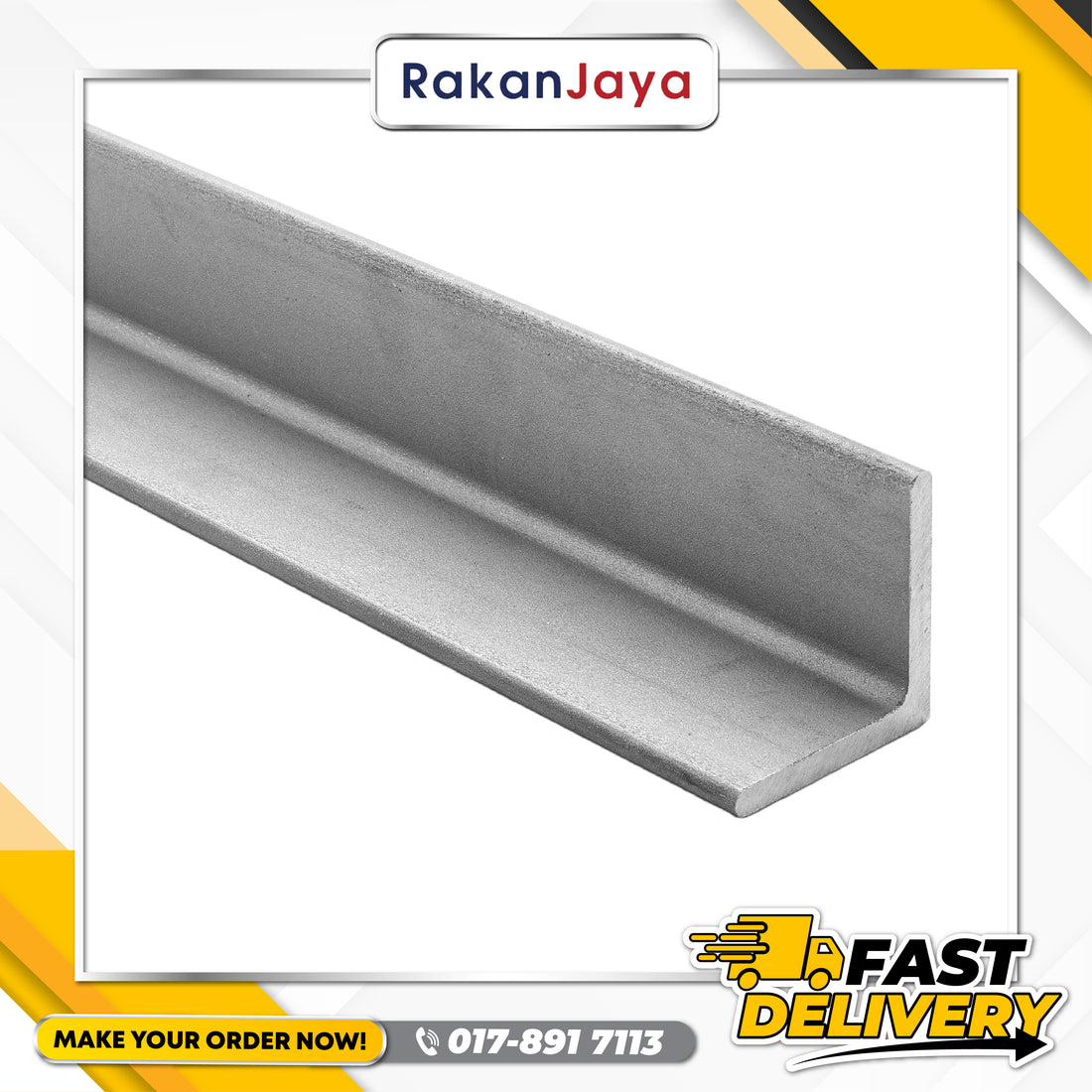 ALUMINIUM ANGLE (6 MTR) – Rakan Jaya Hardware