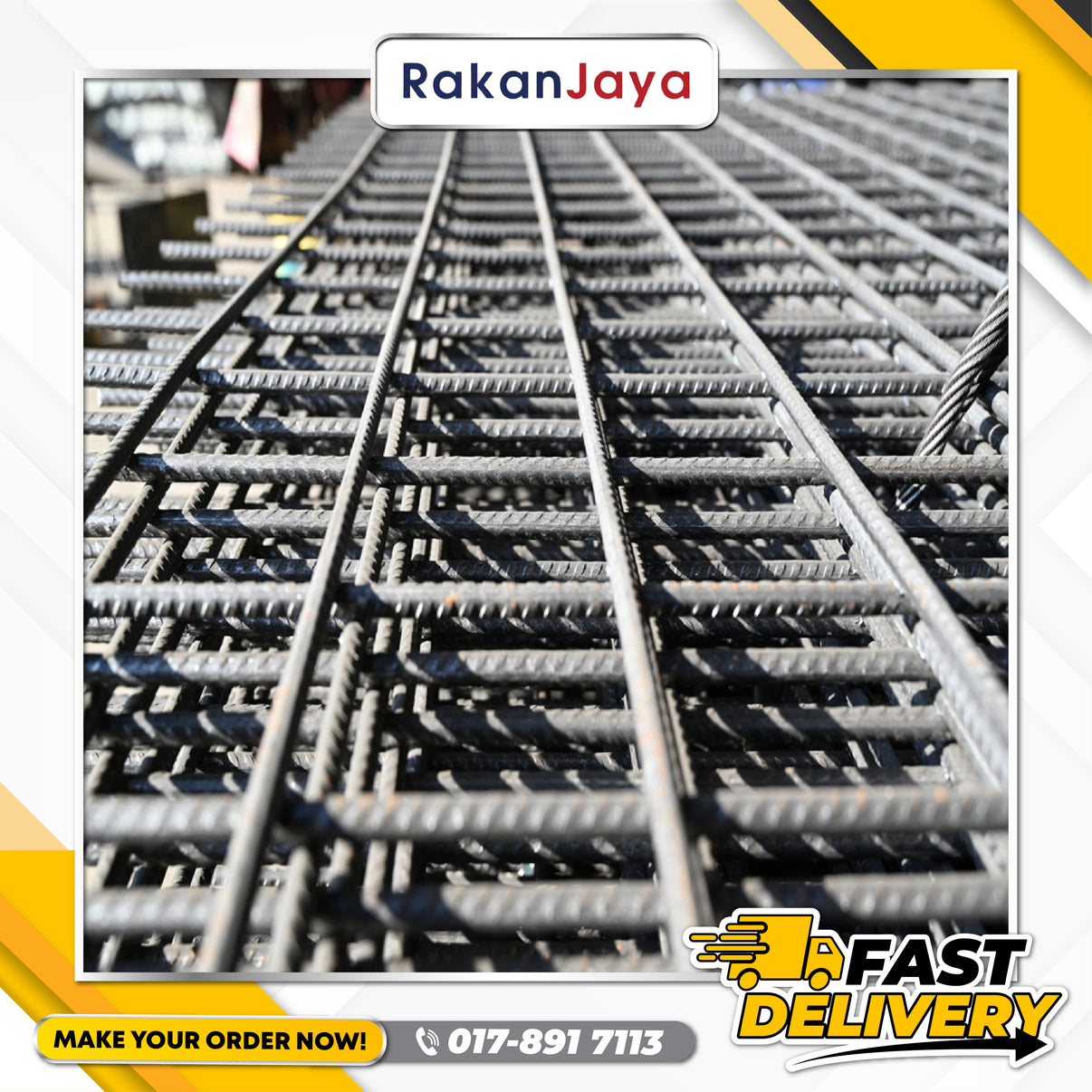BRC CQ (SIZE A)(1.7M X 3.8M) – Rakan Jaya Hardware