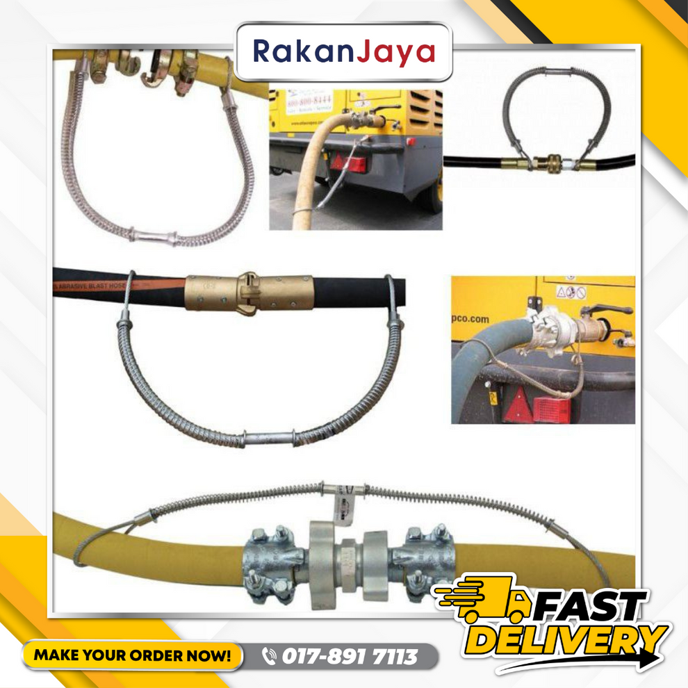 WHIPCHECK SAFETY CABLE – Rakan Jaya Hardware