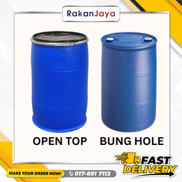 BLUE PLASTIC DRUM (TONG DRUM BIRU) – Rakan Jaya Hardware