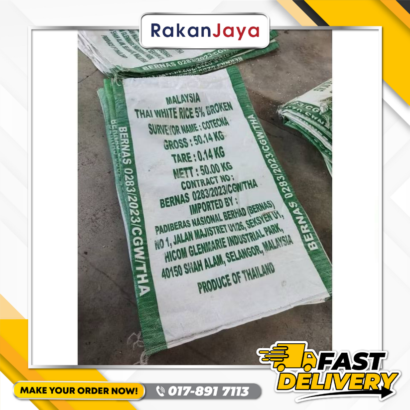 GUNNY SACK PLASTIC ( BEG GUNI PLASTIK ) – Rakan Jaya Hardware