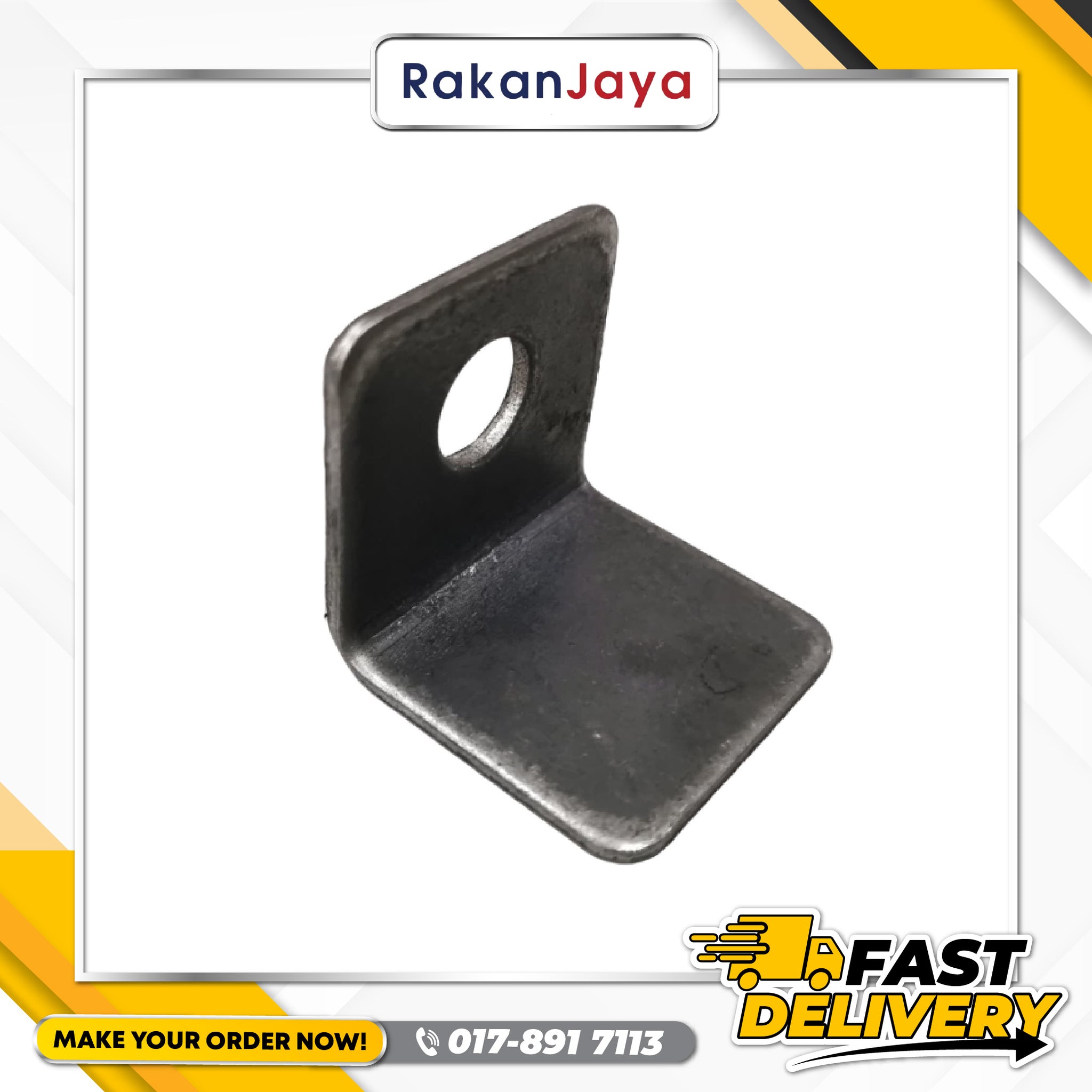 ANGLE L BRACKET FOR GATE – Rakan Jaya Hardware