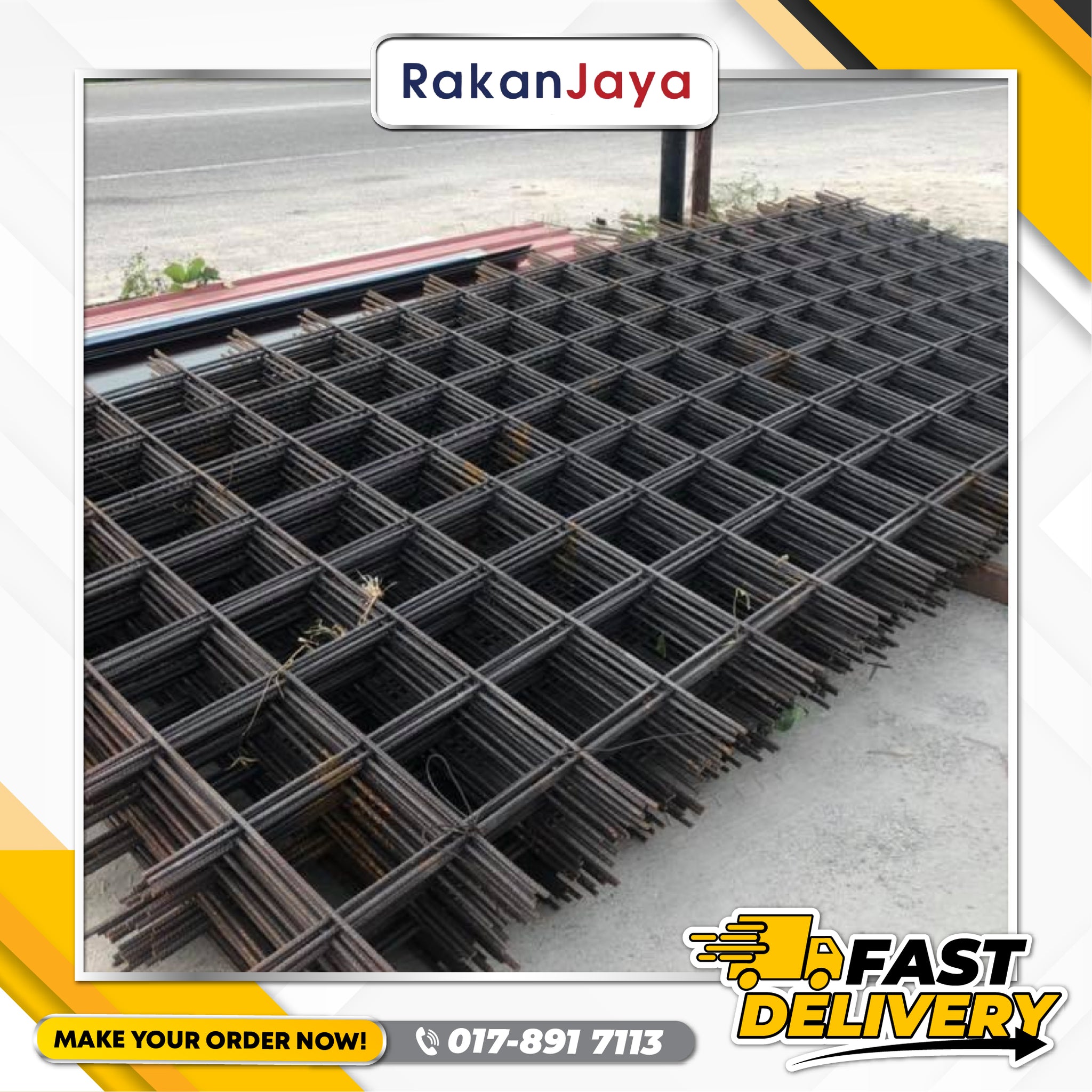BRC CQ (SIZE A)(1.7M X 3.8M) – Rakan Jaya Hardware