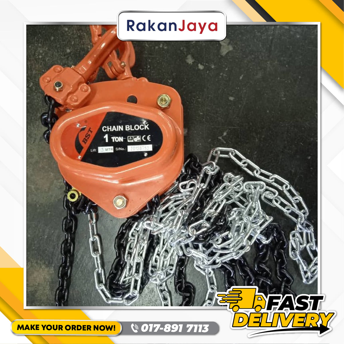 BST CHAIN BLOCK – Rakan Jaya Hardware