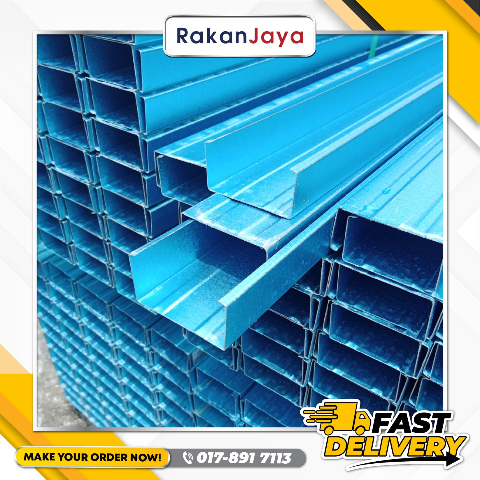 C-SECTION / C-CHANNEL (BESI KUDA) C151 – Rakan Jaya Hardware