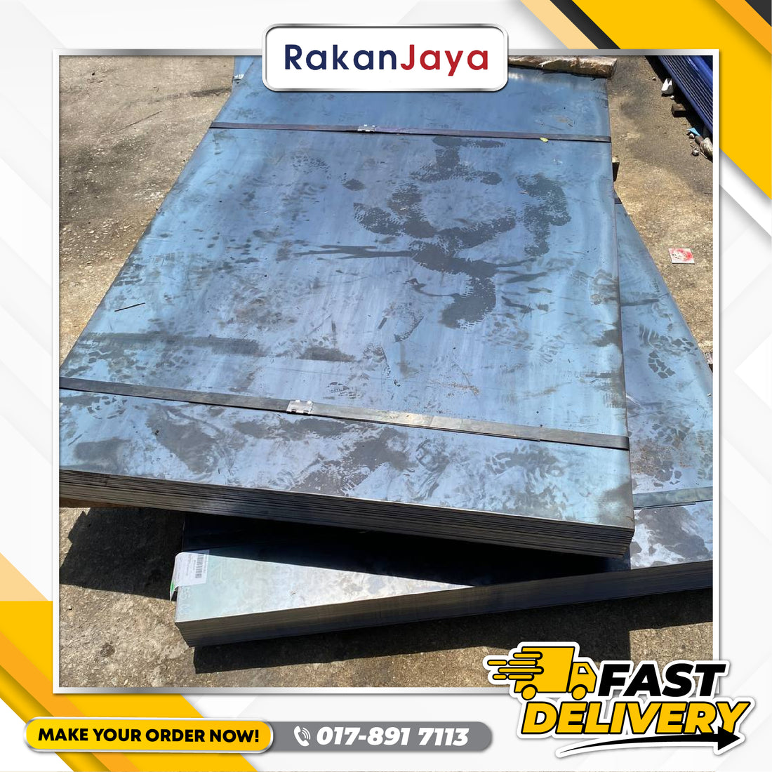 MS (MILD STEEL) PLATE – Rakan Jaya Hardware