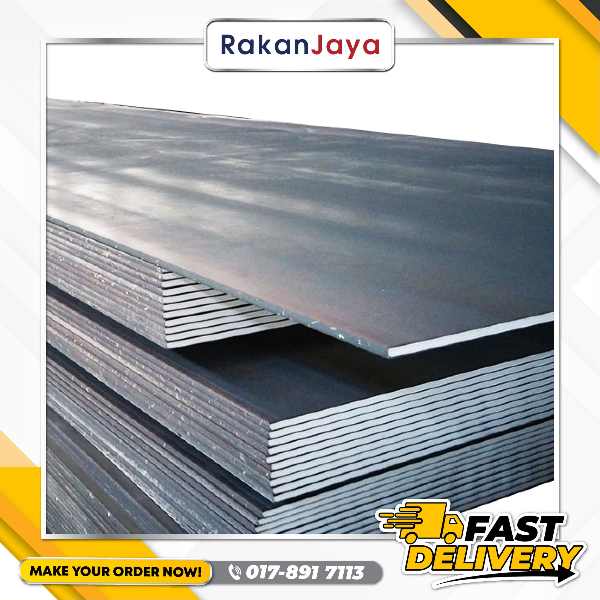 MS (MILD STEEL) PLATE – Rakan Jaya Hardware