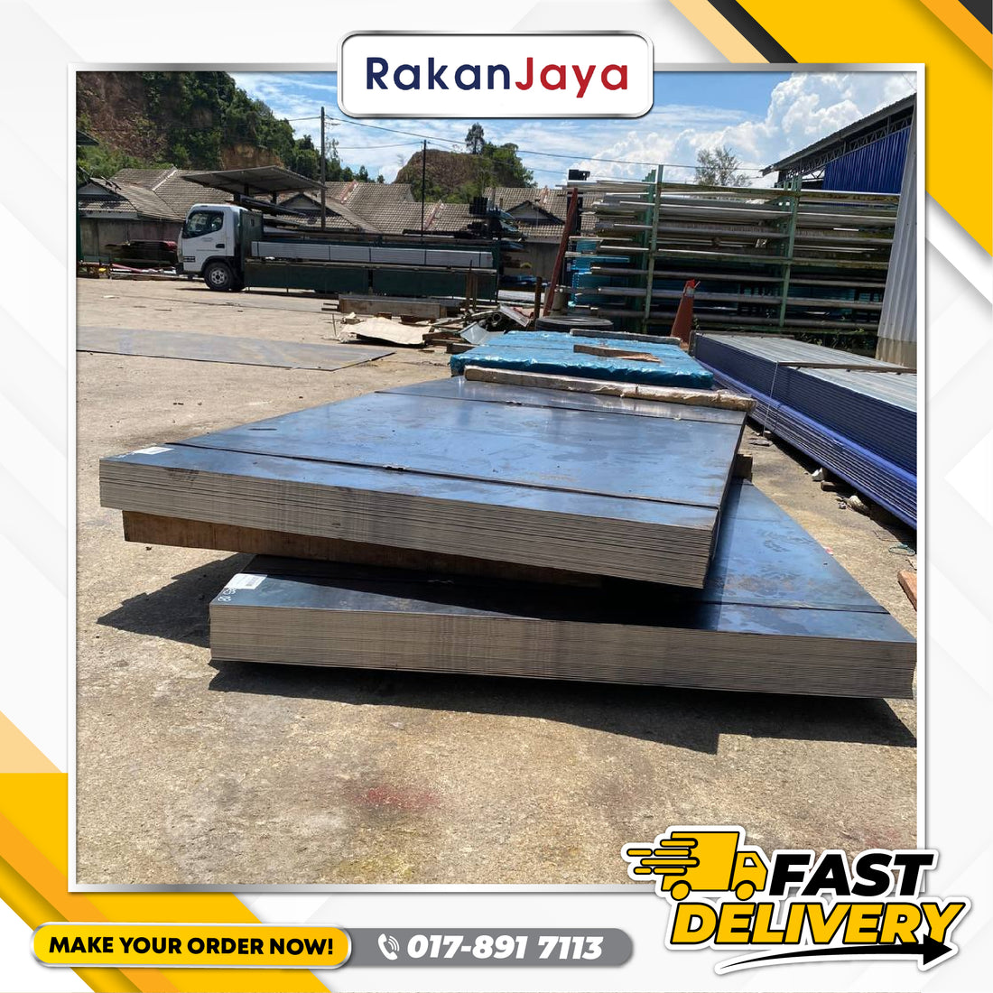 MS (MILD STEEL) PLATE – Rakan Jaya Hardware