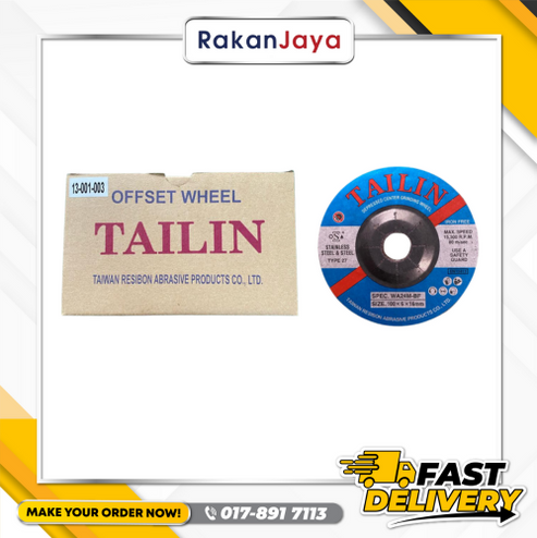 TAILIN CUTTING DISC (S/S) – Rakan Jaya Hardware