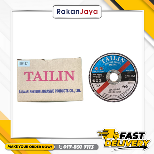 TAILIN CUTTING DISC (S/S) – Rakan Jaya Hardware