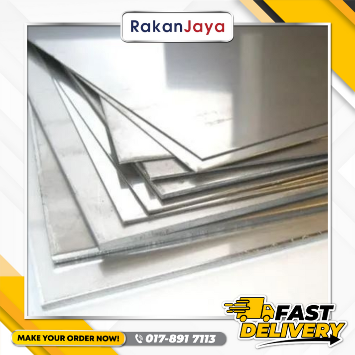 SS304 PLATE (4FT X 8FT) – Rakan Jaya Hardware