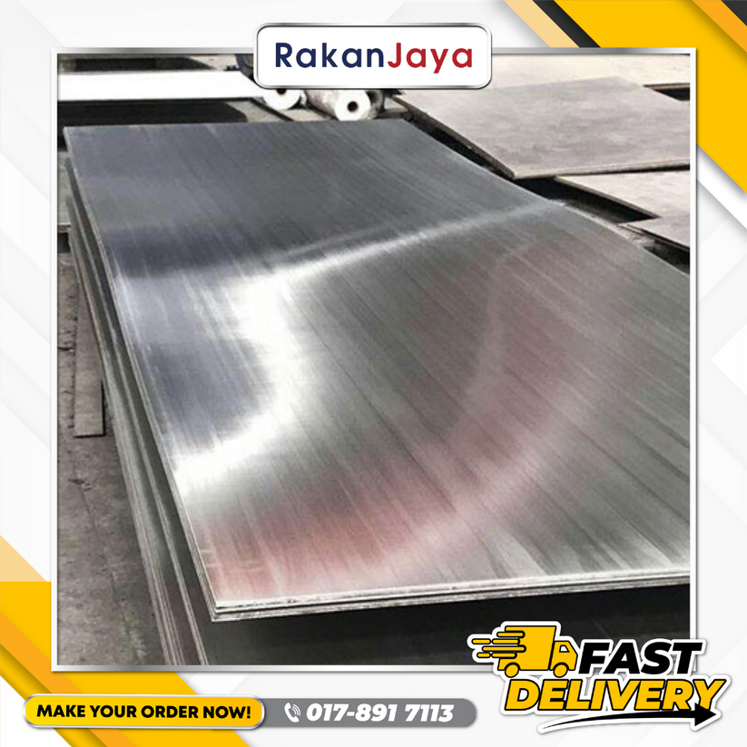 SS304 PLATE (4FT X 8FT) – Rakan Jaya Hardware