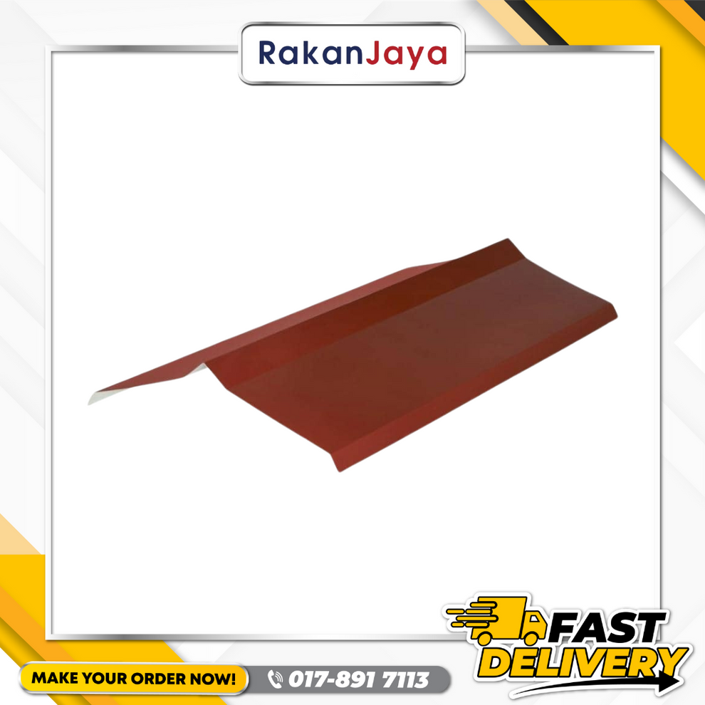 RIDGE CAPPING (18" X 8FT) (PERABUNG) – Rakan Jaya Hardware